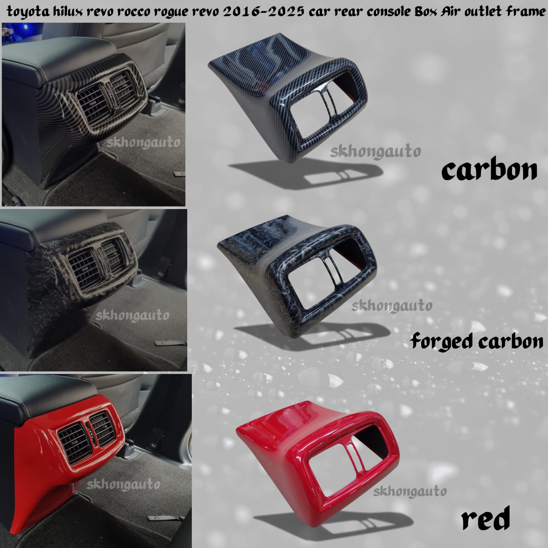 toyota hilux revo rocco rogue revo 2016-2025 car rear console air ...