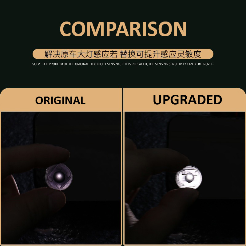Toyota Perodua Car Headlight Lamp Light Sensor Cover Universal Models ...