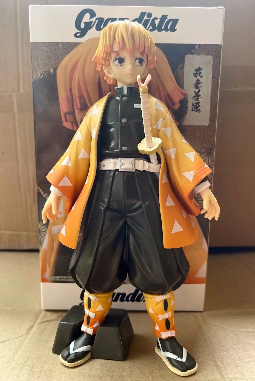 Demon Slayer Large ROS Figure Set-Tanjiro Zenitsu Nezuko Inosuke 鬼灭之刃 ...