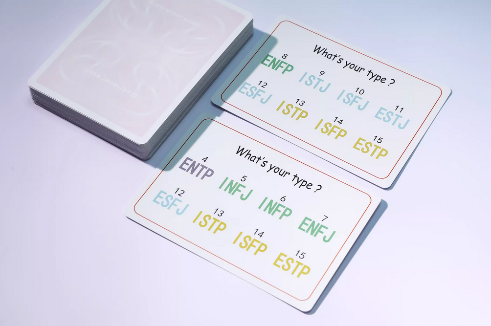 MBTI-16 Personalities Playing Cards by Yuci | Shopee Philippines