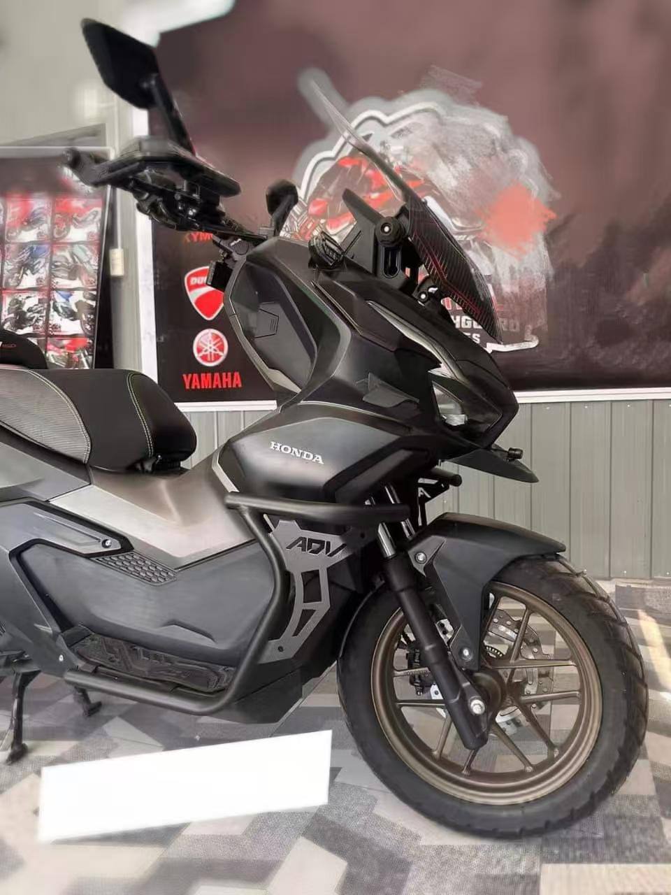 Crash Bar Adv150 Tubular Adv 150 ADV160 Shoot Lamp Holder Crash bar Adv150 Engine Guard I Body ...