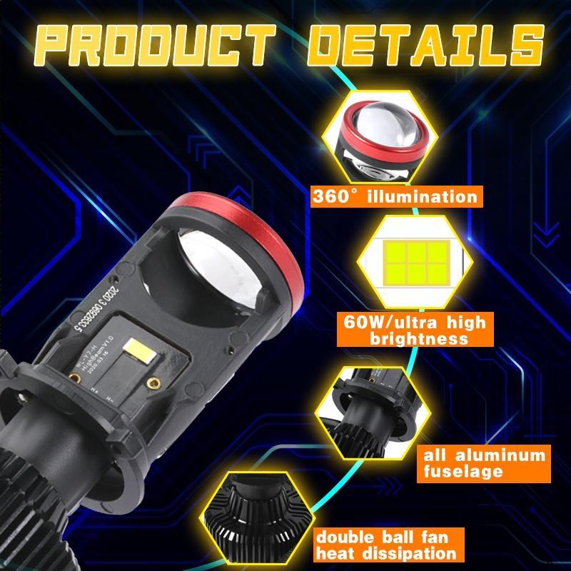 HYUNDAI TUCSON LM 2009-2015 LED Headlight Lampu LED Kereta Car LED Mini ...