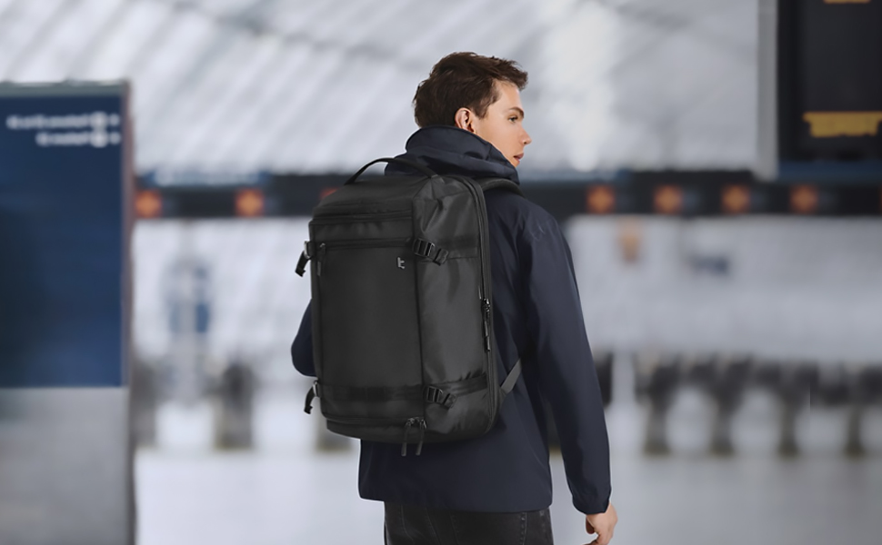 [NEW] tomtoc T67 Travel Laptop Backpack 17.3 Inch Men Bag Water-Resistant MacBook Bag | Shopee ...