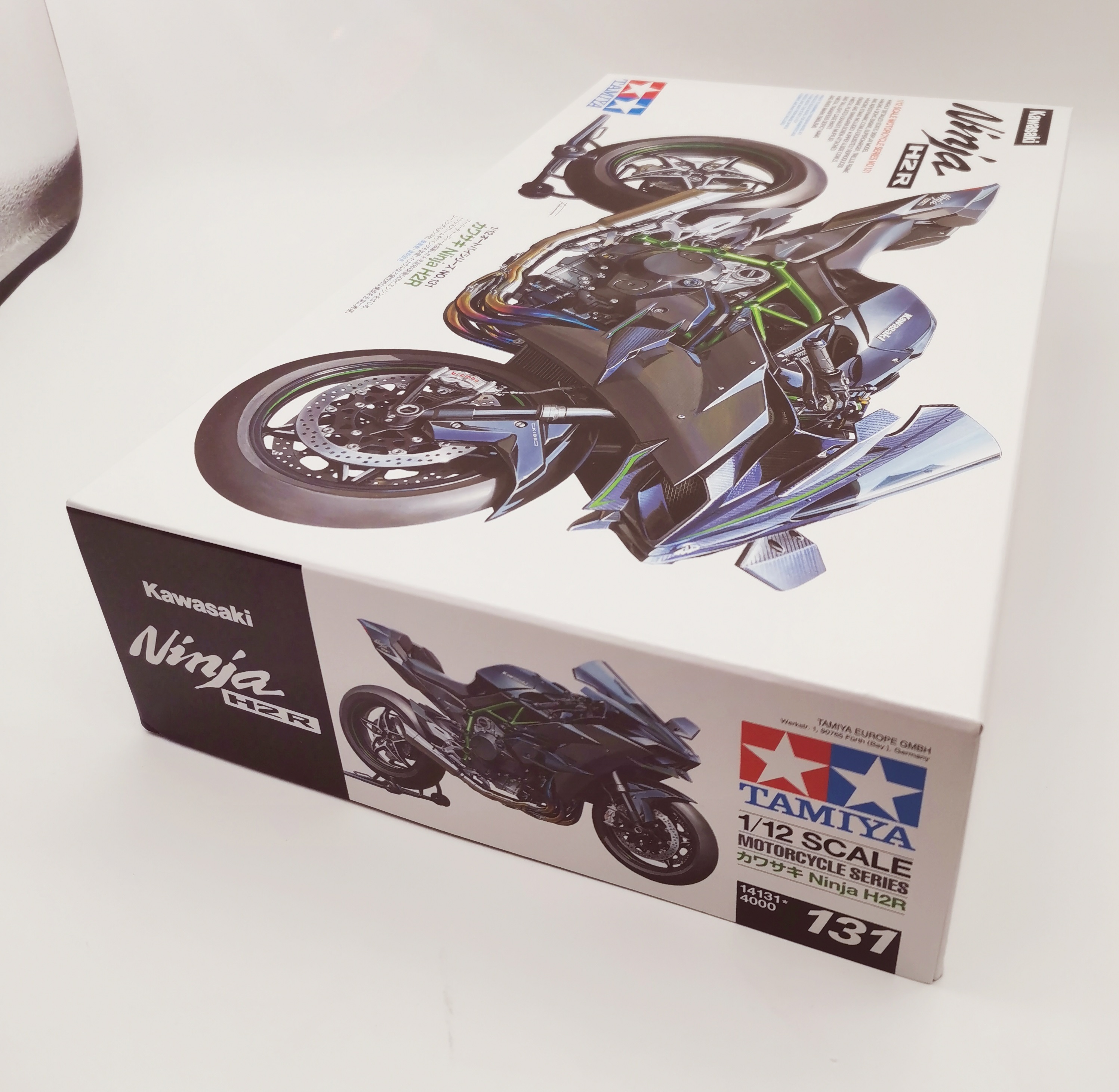 TAMIYA 14131 - Kawasaki Ninja H2R 1/12 Scale Motorcycle Series No.131 ...