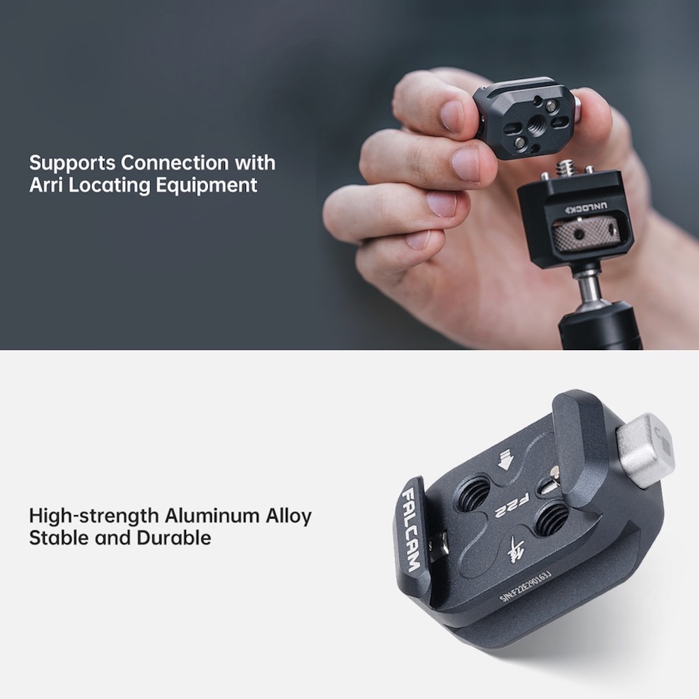 Ulanzi Falcam F22 Quick Release Mount Base Plate for Insta360 X4 Camera ...