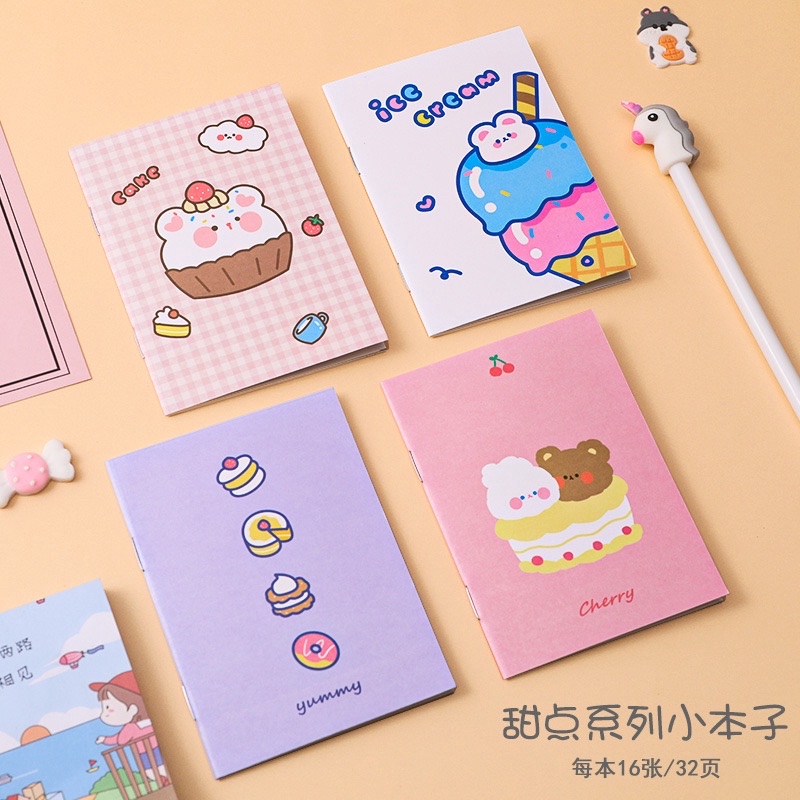 Cute Mini Pocket Notebook Stationery Journal Diary Doorgift Buku Nota ...