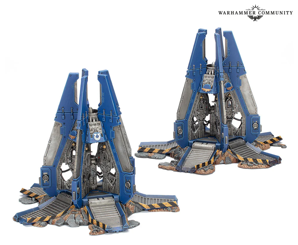 Games Workshop 48-101 Warhammer 40,000 - Space Marines: Drop Pods ...