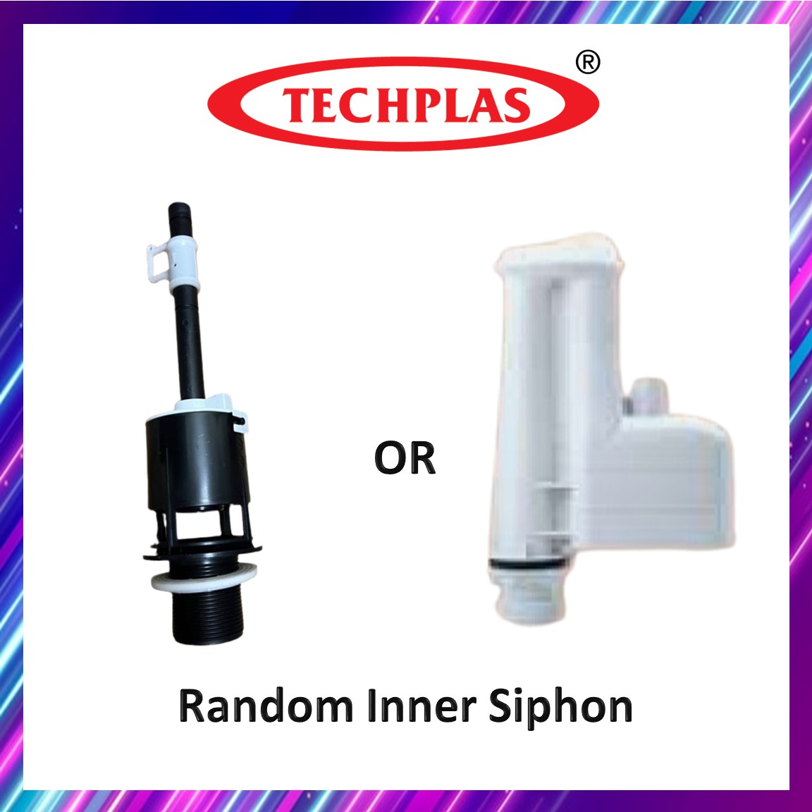 Techplas 9 Liter 1001 Low Level & High Level Toilet Cistern 9 Liter ...