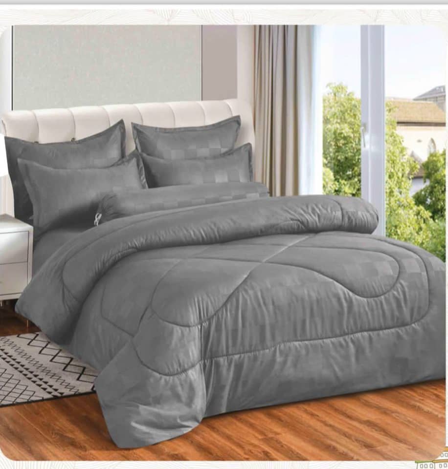 Toto Comforter Set King & Queen 7in1 Single 4in1 Luxury Bedding Set ...