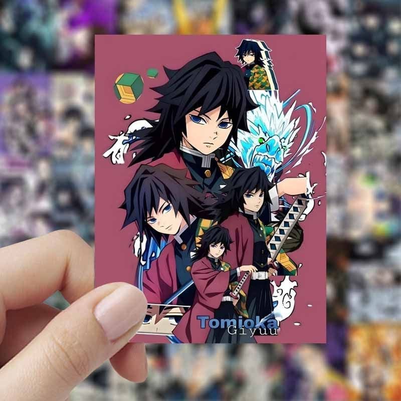 61pcs Demon Slayer Pelekat Anime Mixed Stickers Set Anime Pelekat ...