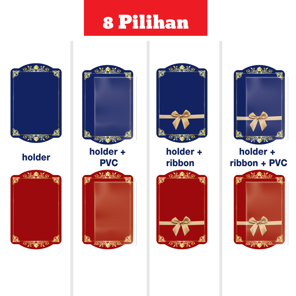 HOLDER SIJIL A4 [Menegak & Melintang] KULIT SIJIL A4 CERTIFICATE HOLDER ...
