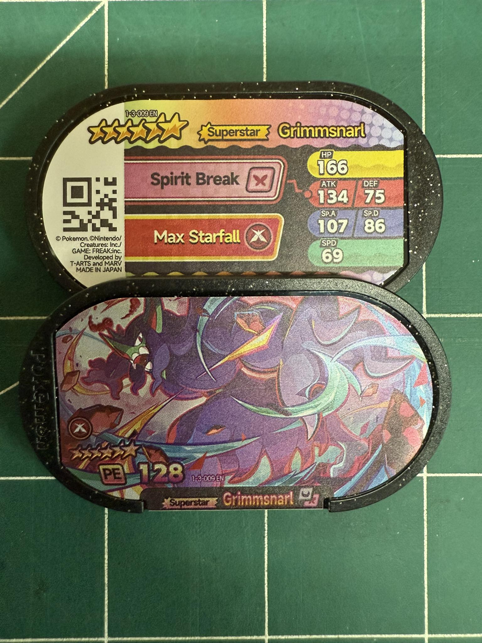 Pokemon Mezastar 6 Star Disk Card Superstar Pokemon Mezastar Molly ...