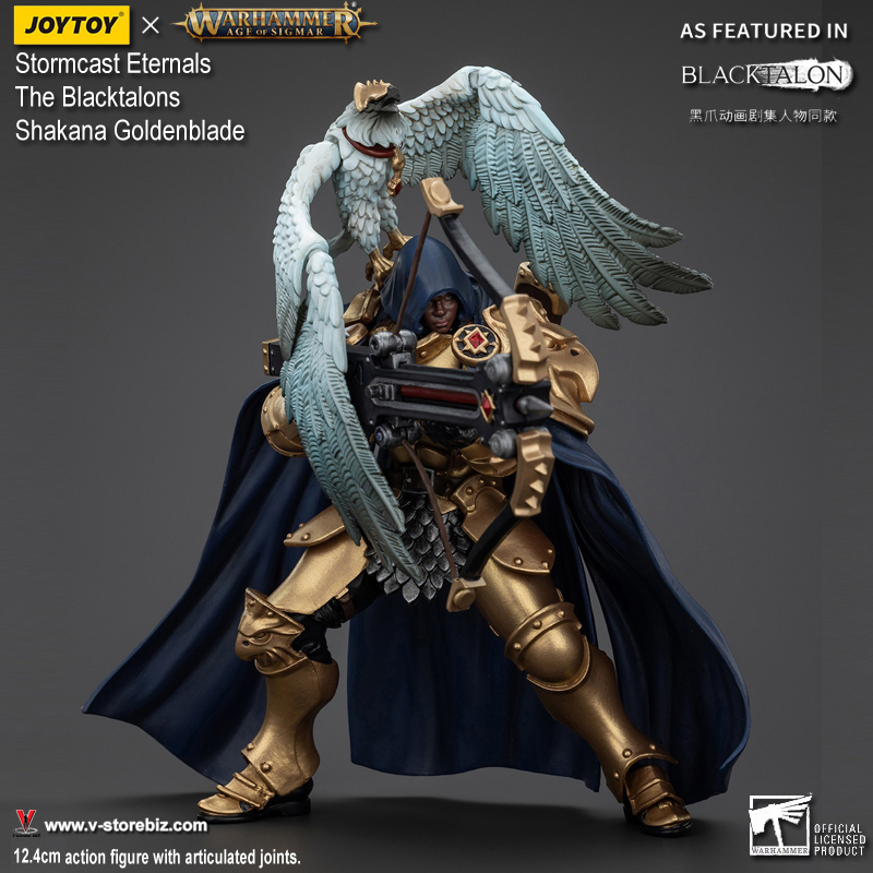 JOYTOY Stormcast Eternals The Blacktalons Shakana Golden Blade (JT00911 ...
