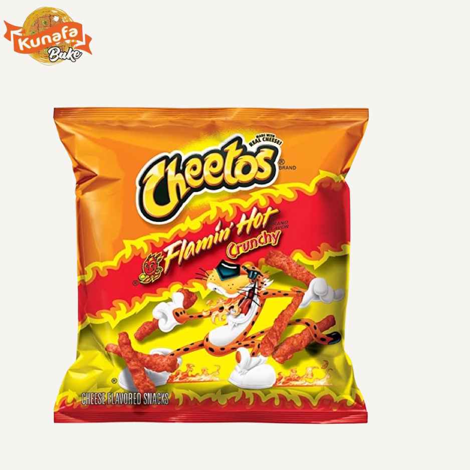 Cheetos Family Hot Crunchs – 200g are bold, crunchy corn snacks coated ...