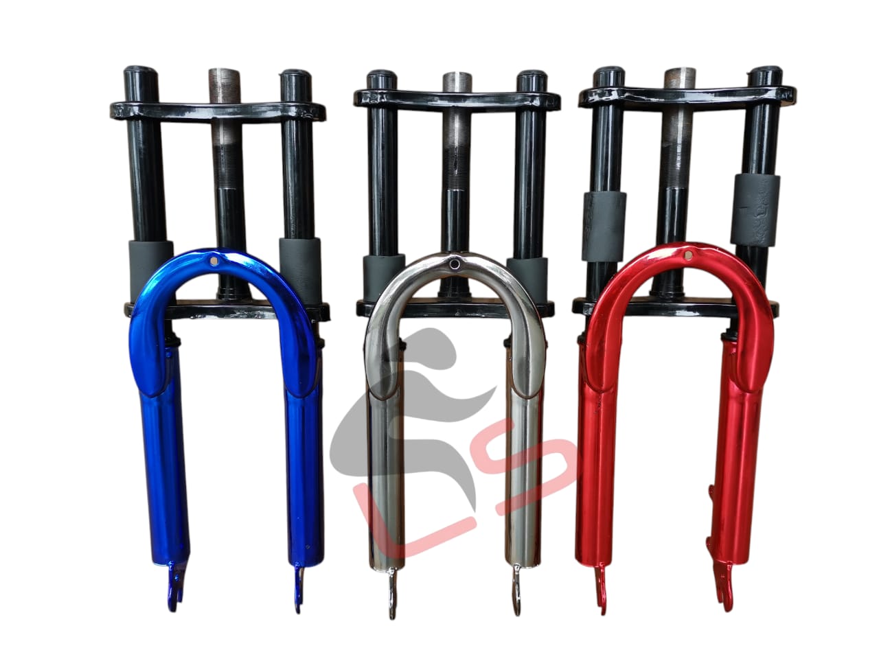 SUPER Lowered 20inch Basikal Double Fork 20"x1.35 Chrome Color Fork ...