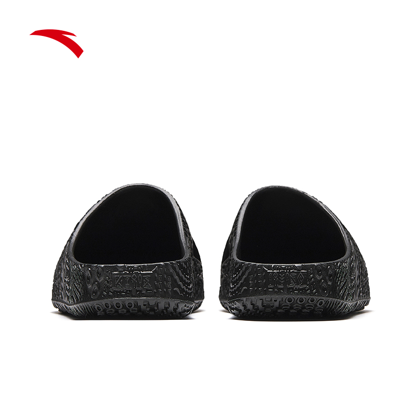 ANTA Men HELA Slide Basketball Slipper 1125C1801-2 -Basic Black ...