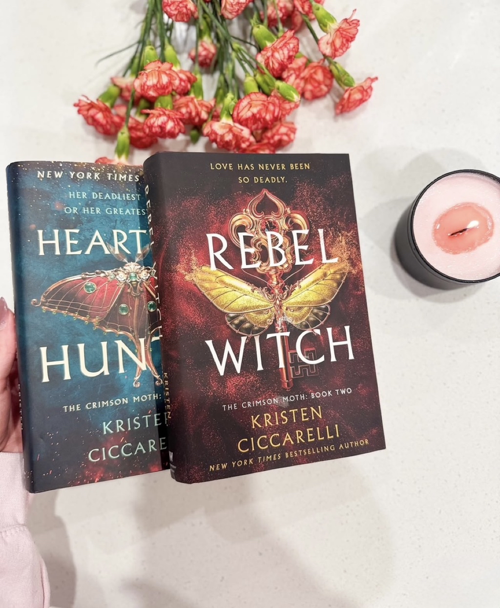 The Crimson Moth Series 2 Books Set Heartless Hunter Rebel Witch by ...