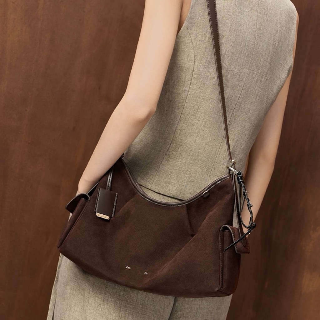 [CNK] Shoulder Bag Khai-Side Pocket Crossbody Women Bag | Shopee ...