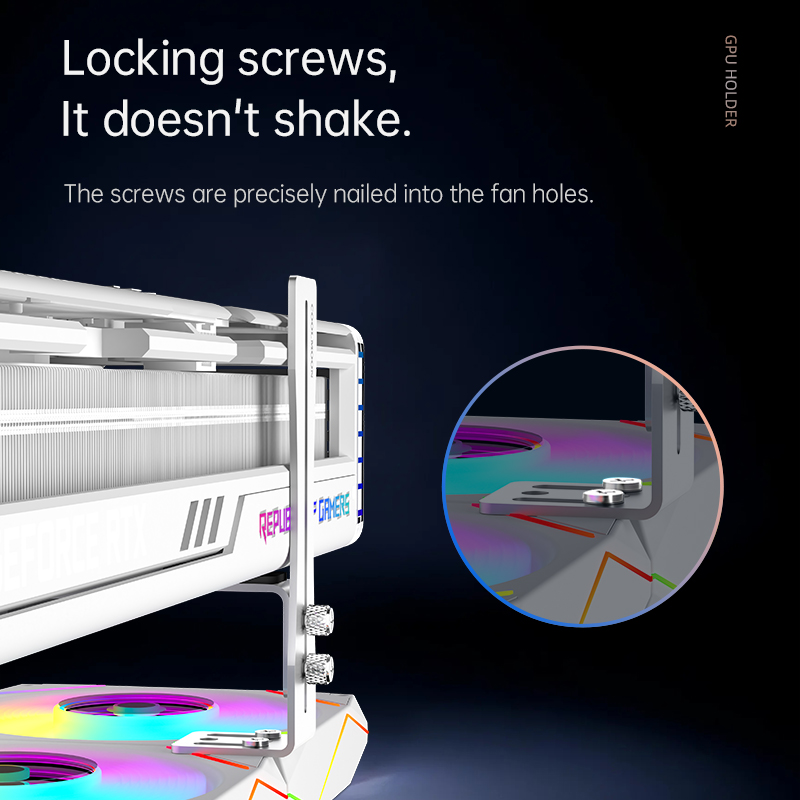 Coolmoon F1 Aluminum GPU Holder Stand Graphics Card Stand | Shopee ...