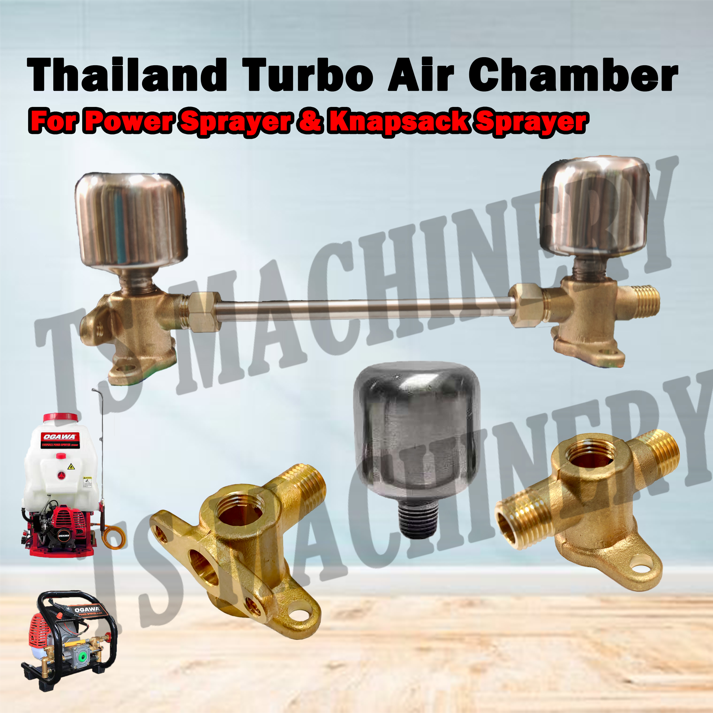 [Heavy Duty]Koshi Turbo Air Chamber Pressure Tank Tabung Angin Terbo ...