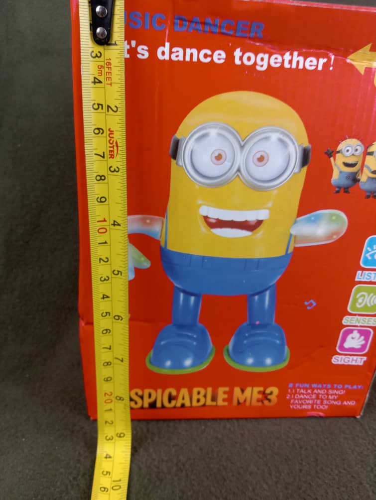 MINION DESPICABLE ME3 DANCING TOY | Shopee Philippines