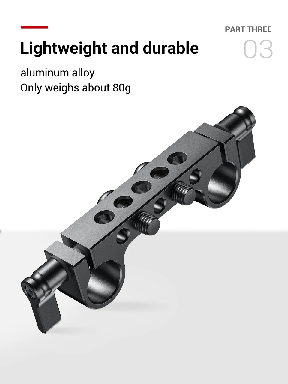 Railblock 15mm Railblock Rail Block Rod Clamp for 15mm Rod Camera Rig ...