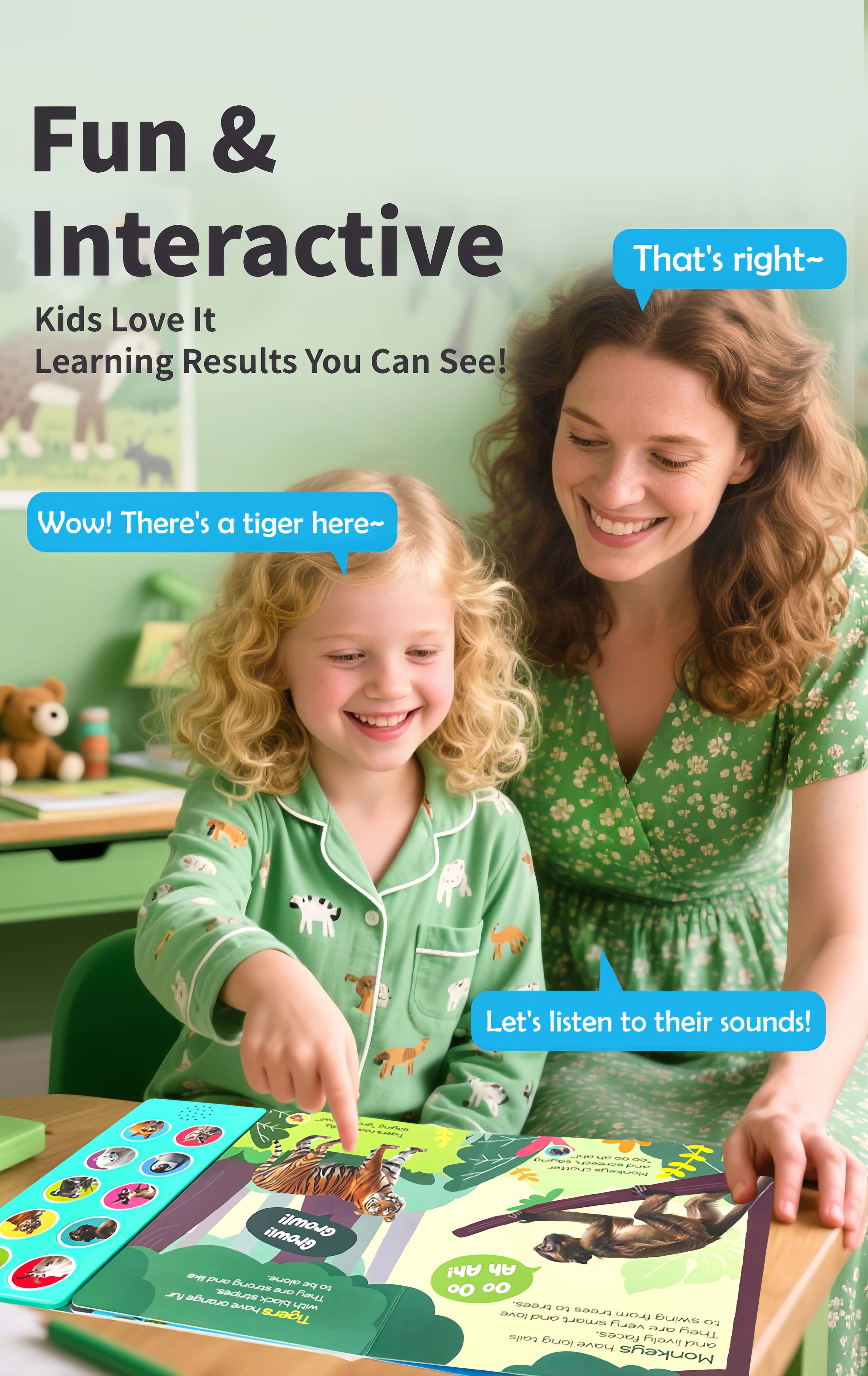 Interactive Montessori Toy Books Storybooks for Children's Sensory ...