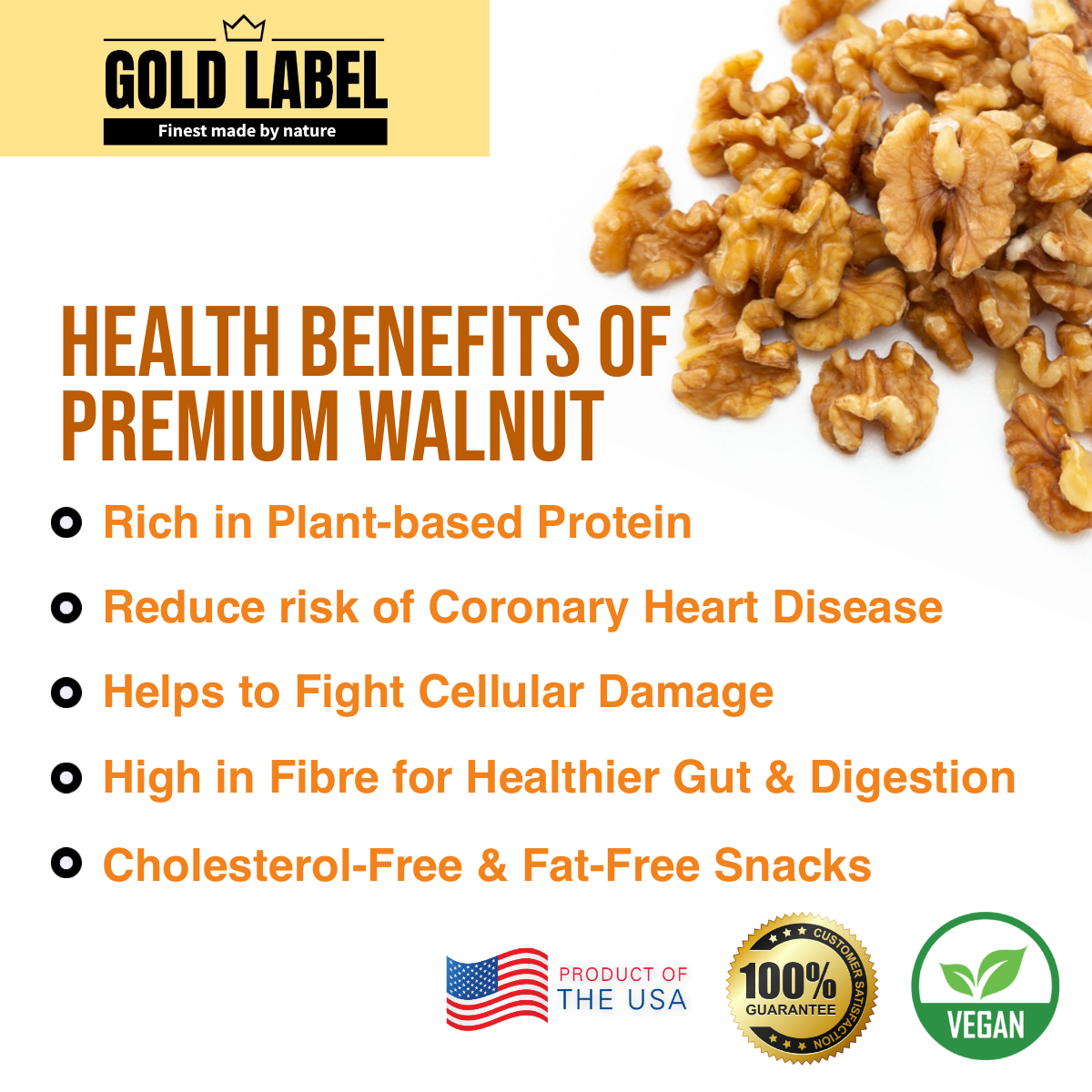 Gold Label Premium Caramel Walnut 200g/400g | Shopee Philippines