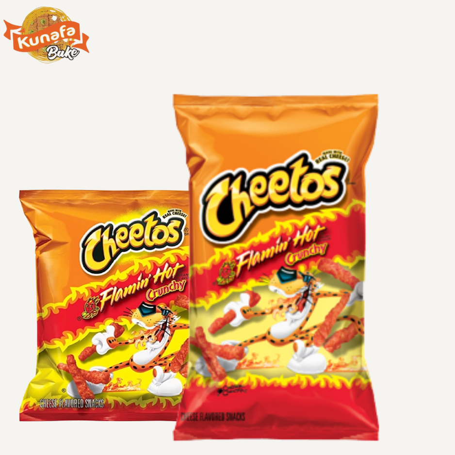 Cheetos Family Hot Crunchs – 200g are bold, crunchy corn snacks coated ...
