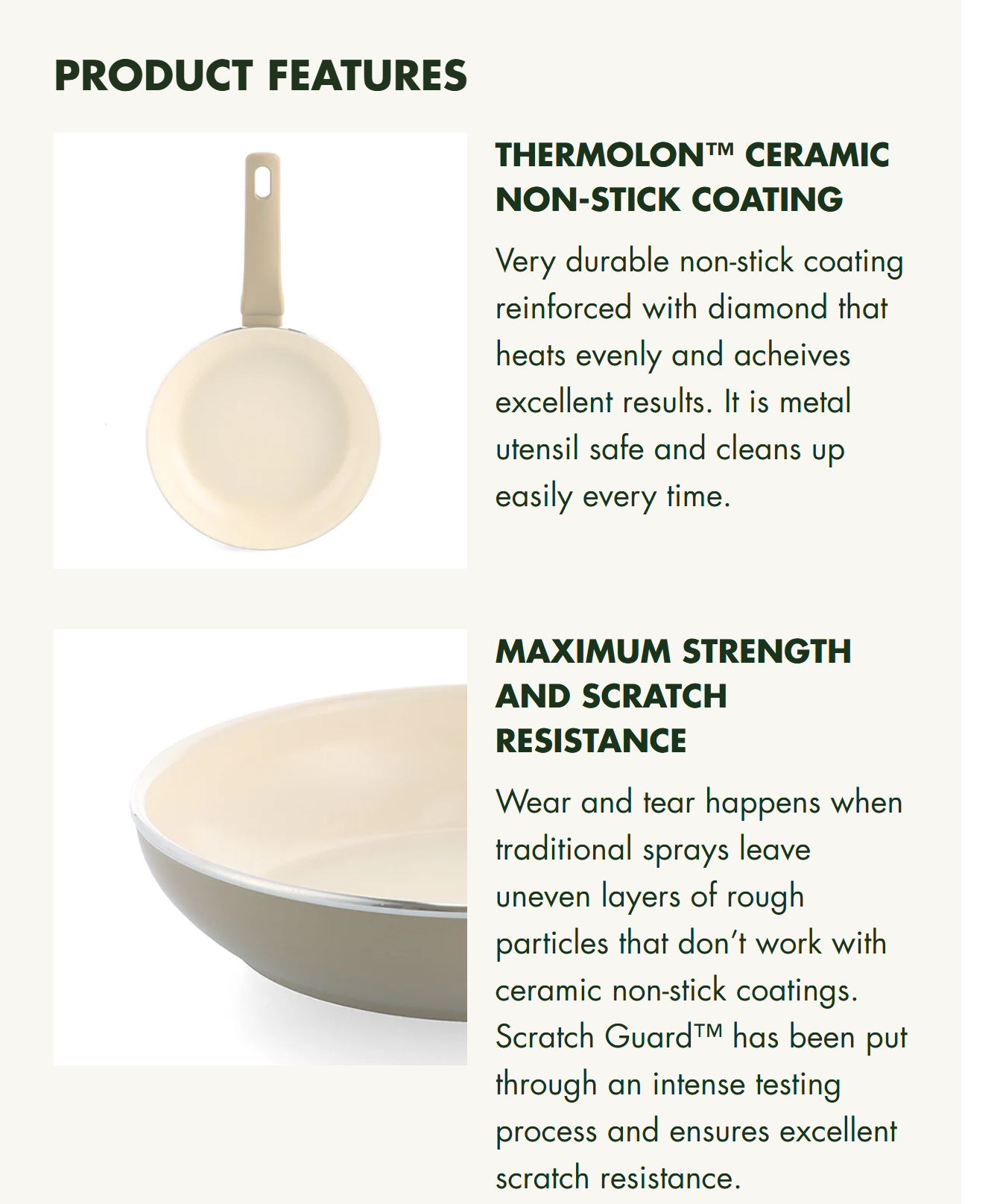 Greenpan GreenChef Tones Smokey Blue Casserole 24cm - Ceramic Non-Stick ...