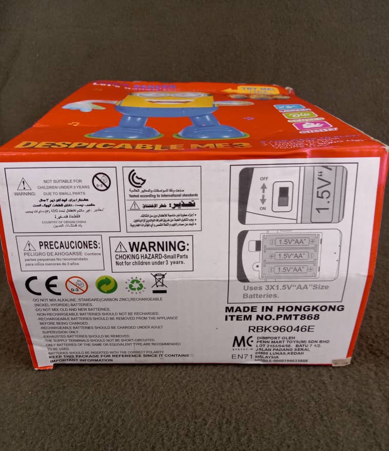 MINION DESPICABLE ME3 DANCING TOY | Shopee Philippines