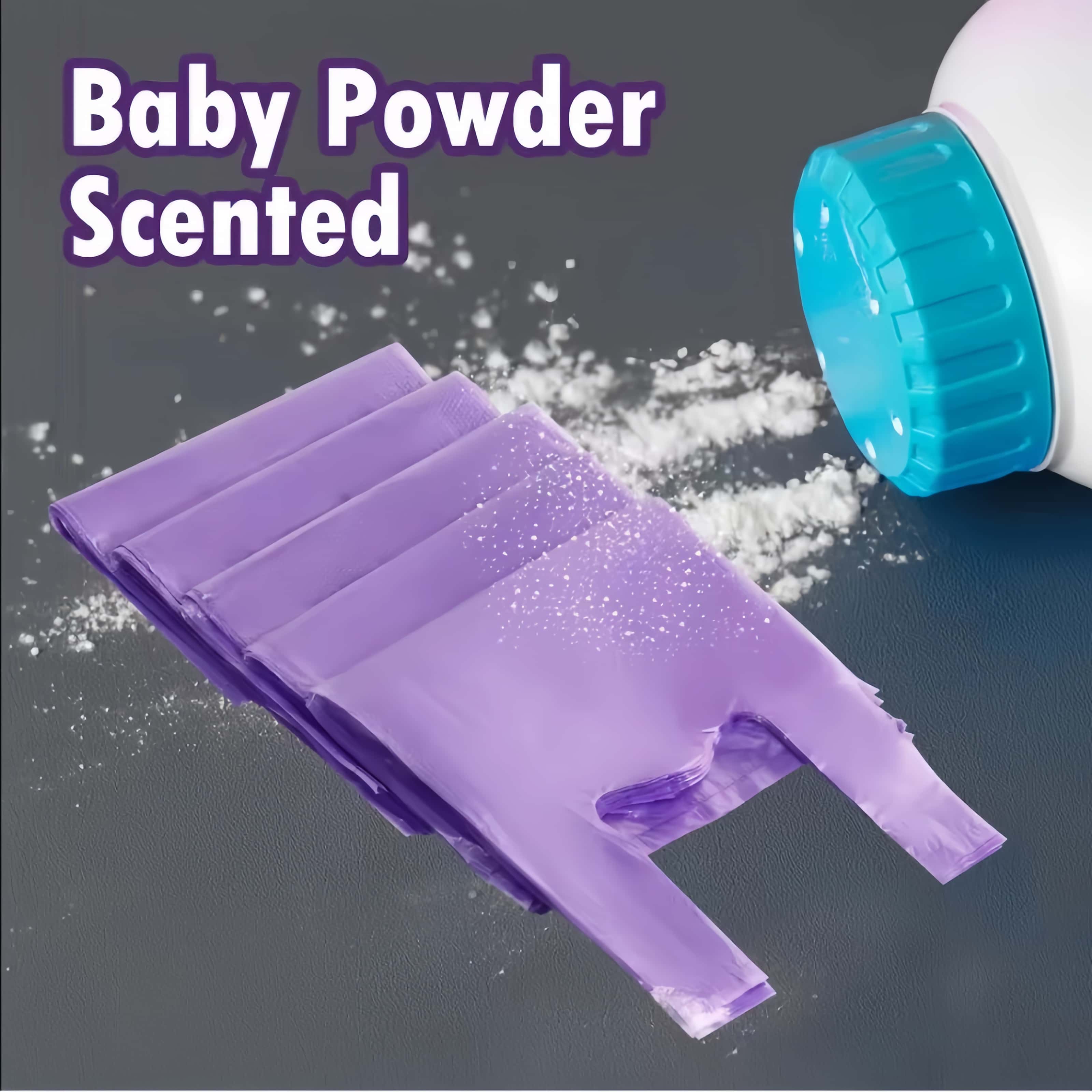 200PCS Disposable Nappy Garbage Bag with Scent for Baby Diaper ...
