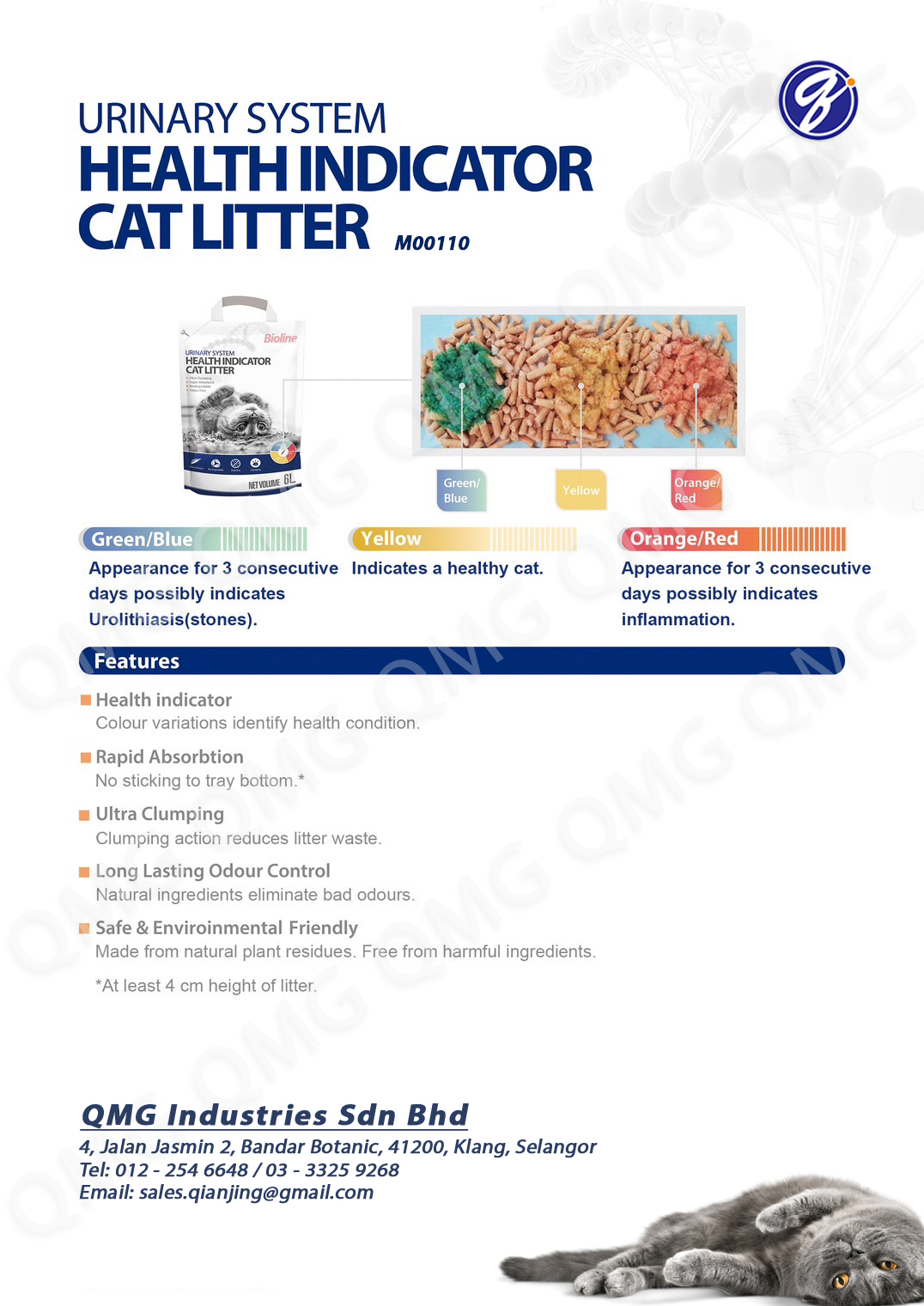 Health Indicator Cat Litter (Bio-line) | Shopee Philippines
