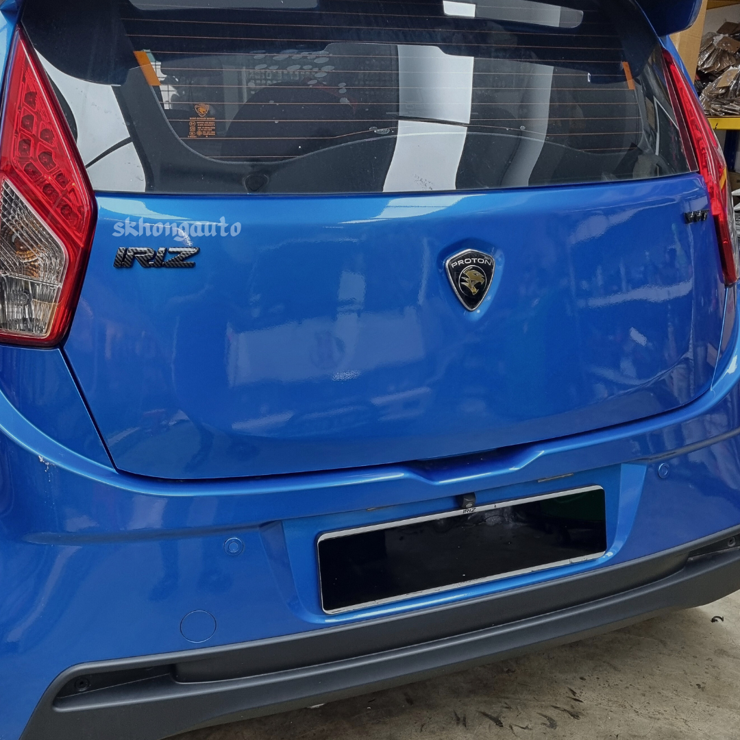 proton iriz vvt 2015-2025 car rear logo word embelm garnish accessories ...