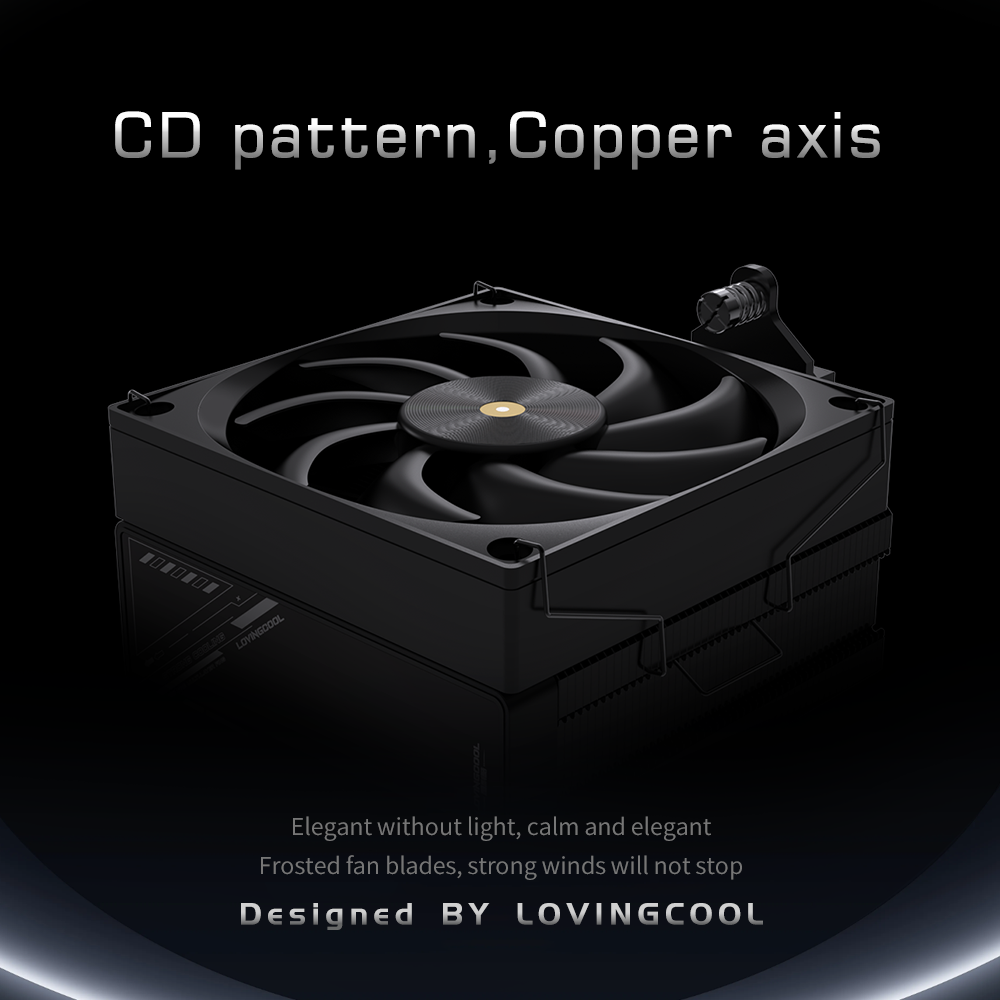 LOVINGCOOL AP300 Black White 12CM Tower CPU Cooler Heatsink | Shopee Philippines