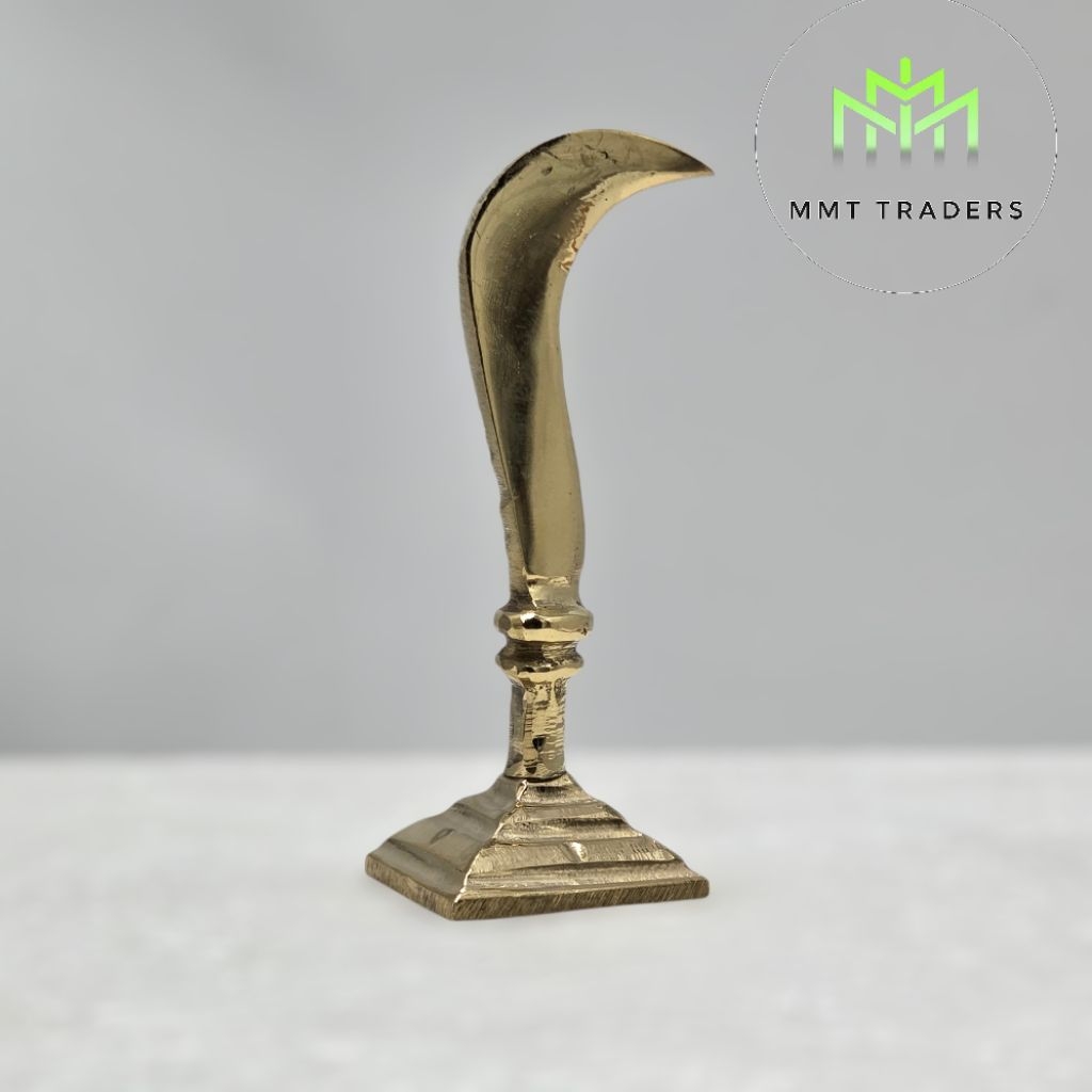 Brass Karupasamy Aruval Karupasamy Aruval for Pooja 3.5 Inches Brass ...