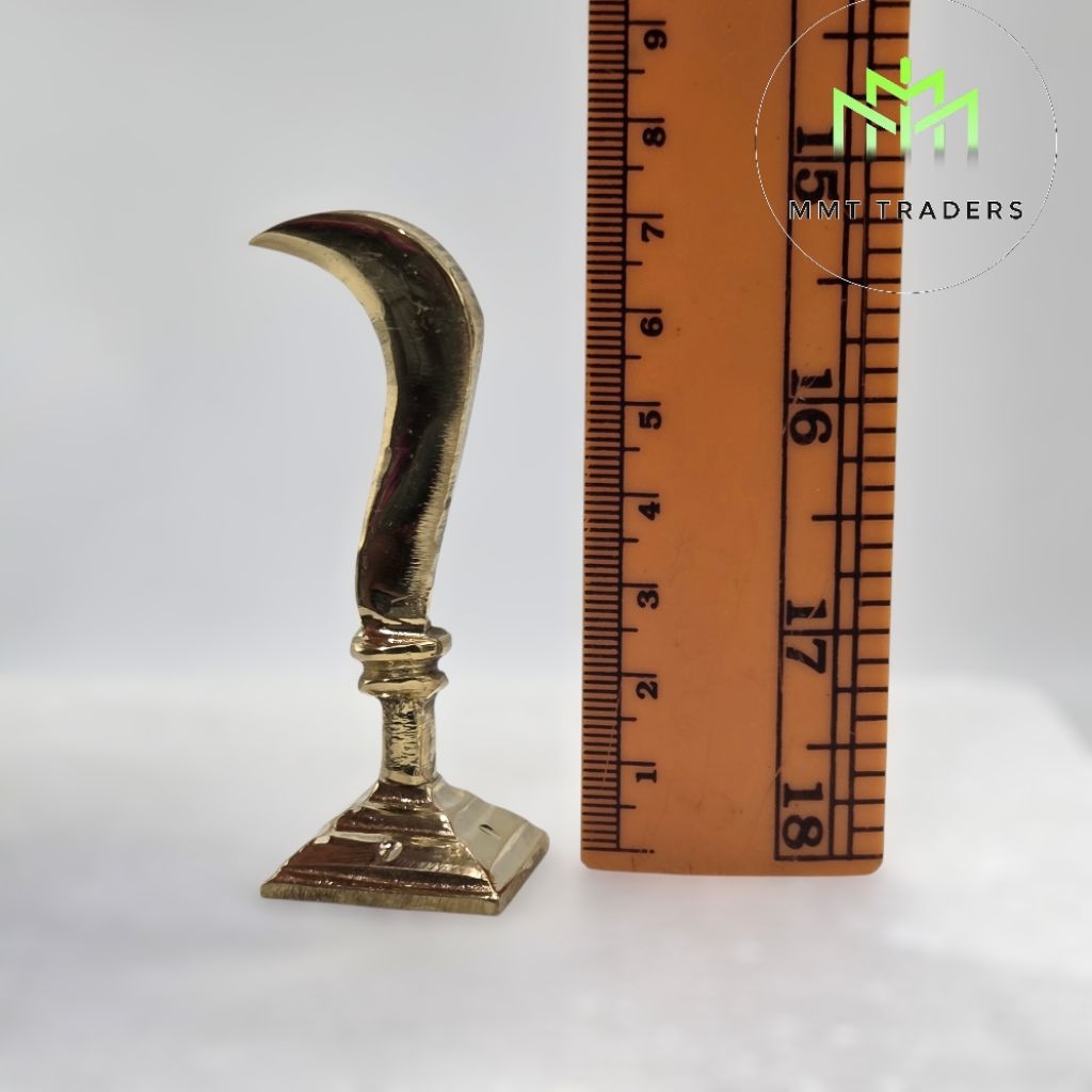 Brass Karupasamy Aruval Karupasamy Aruval for Pooja 3.5 Inches Brass ...