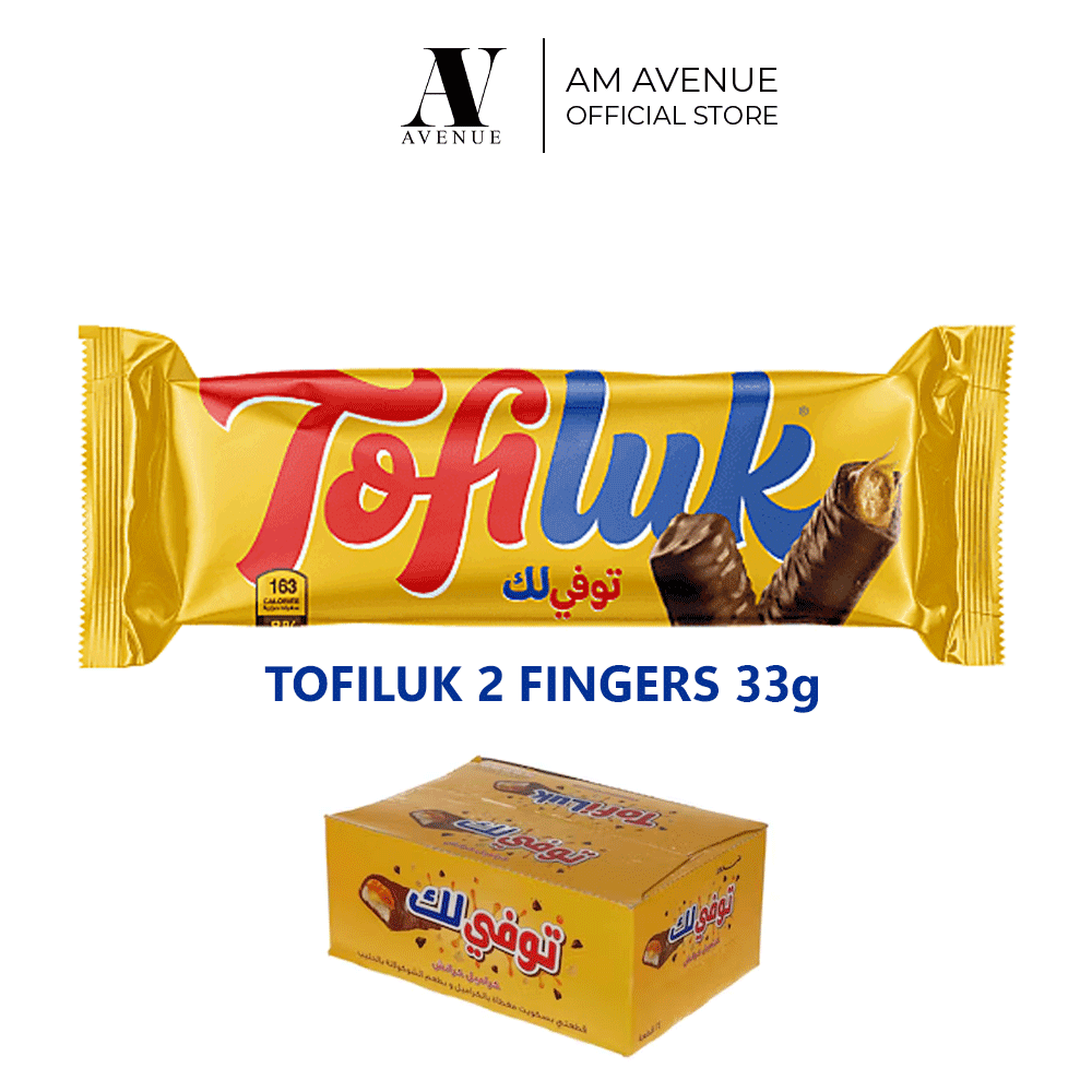 Tofiluk Caramel Crunch Chocolate Bar (33g) Chocolate Snack Food Sweet ...
