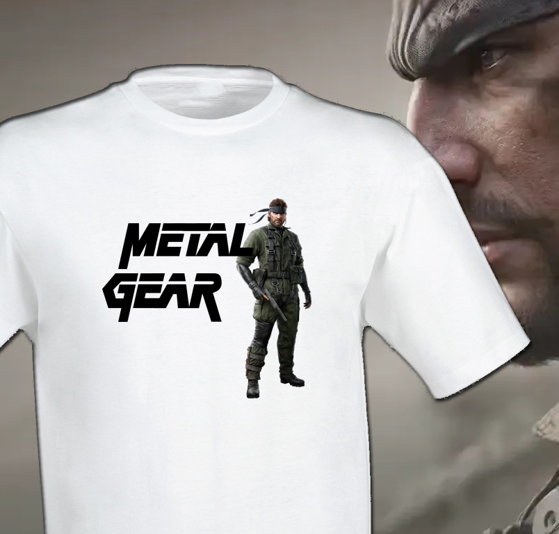 METAL GEAR SOLID - SNAKE T SHIRT | Shopee Philippines