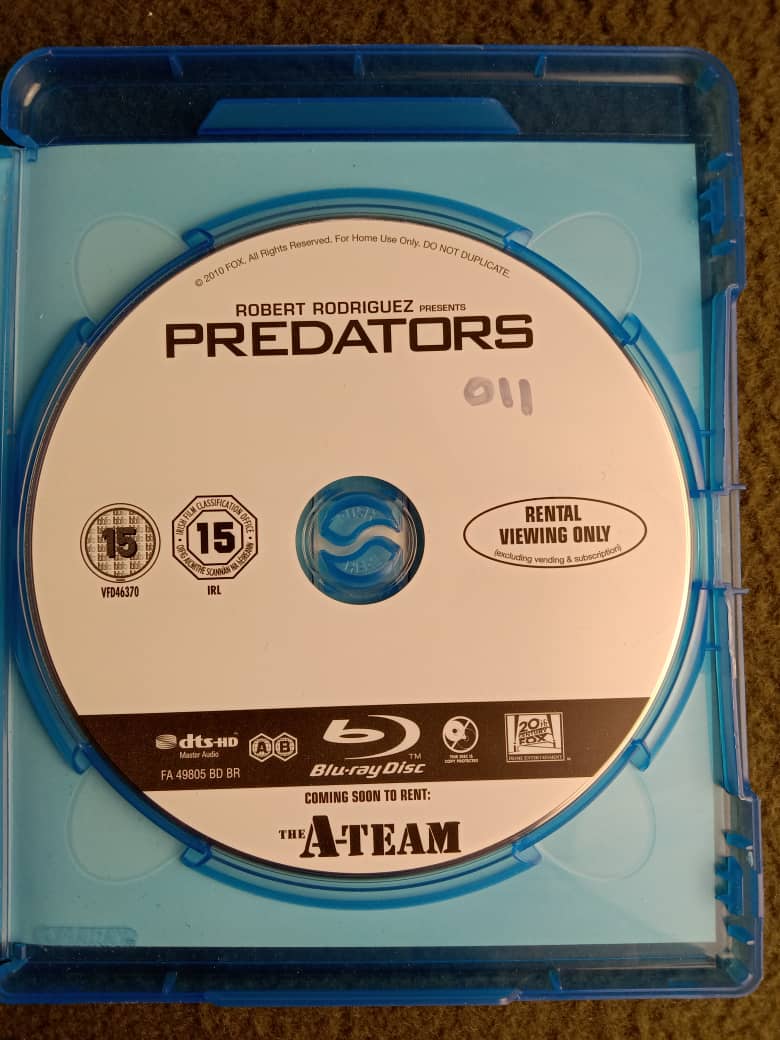BLU-RAY PREDATORS USED | Shopee Philippines