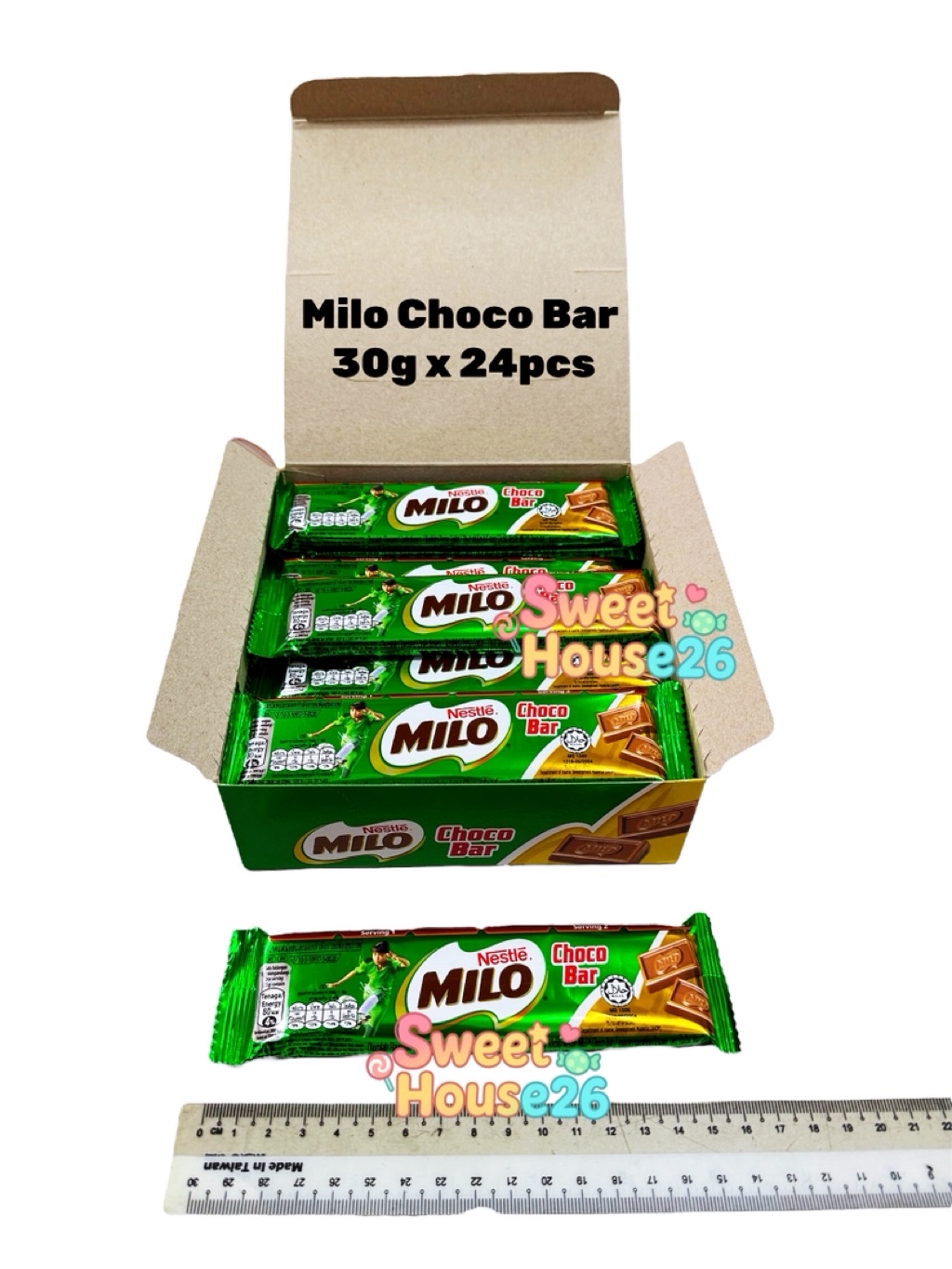 Milo Choco Bar 30g x 24pcs(Halal) | Shopee Philippines