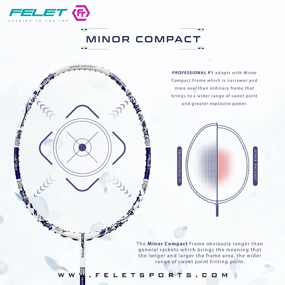 FELET Badminton Racket PROFESSIONAL P1 PRO SERIES | Shopee Philippines