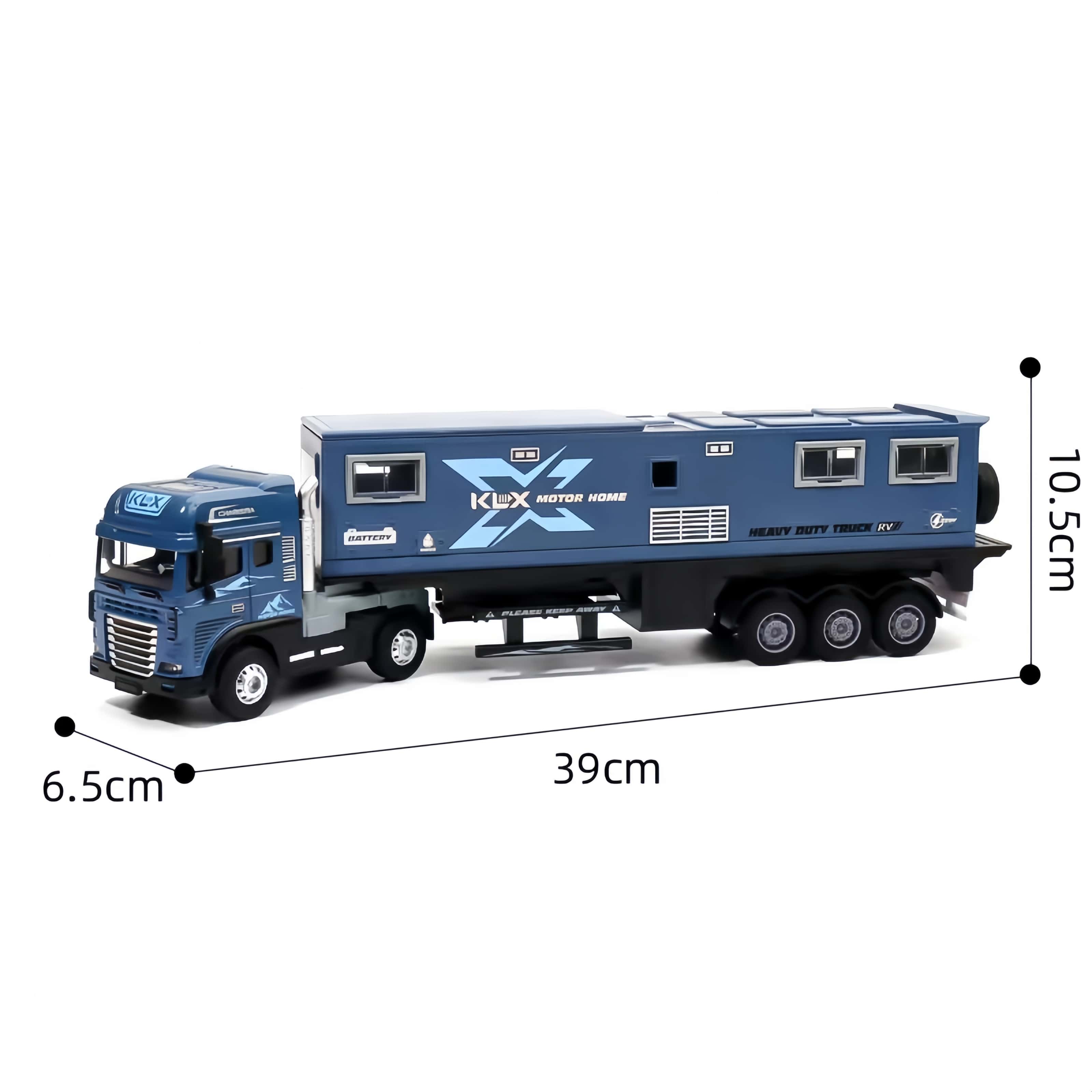 Alloy RV Toy Model - Detachable & Realistic Camper Van With Light Sound ...