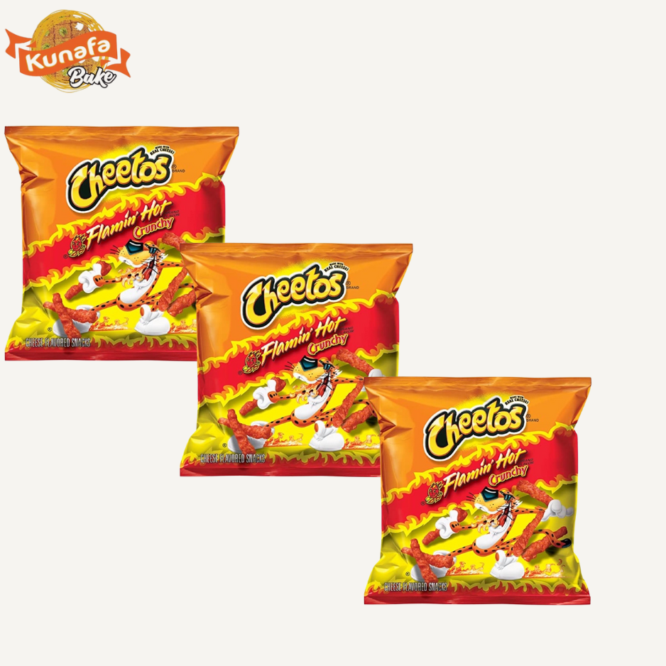Cheetos Family Hot Crunchs – 200g are bold, crunchy corn snacks coated ...