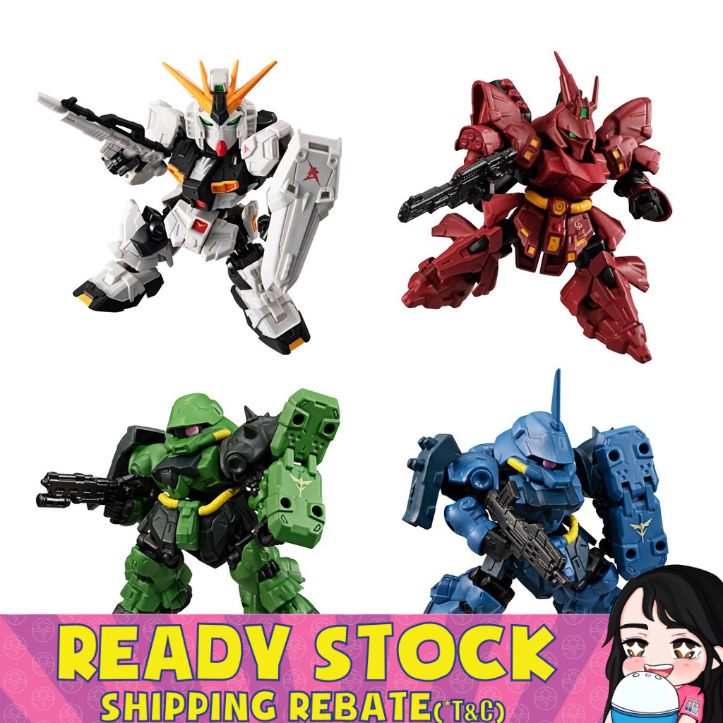 [Bandai] Bandai Shokugan Candy Mobility Joint Gundam Vol 2 机动战士高达食玩 | Shopee Philippines
