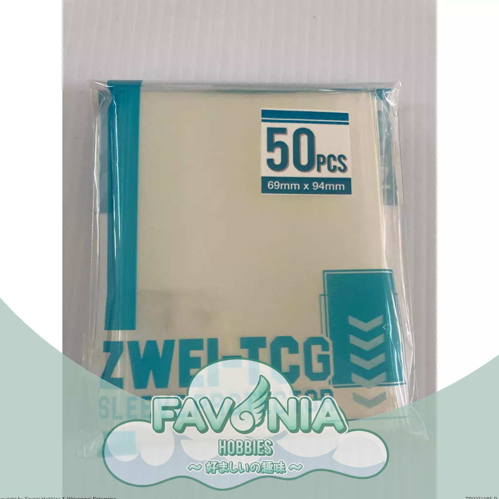 ZWEI TCG Oversleeves (50pcs) 69mmx94mm (Pokemon, Weiss Schwarz, One ...