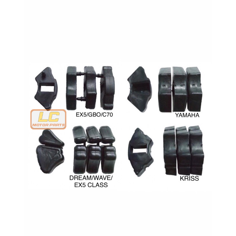 HUB SPROCKET RUBBER EX5 DREAM YAMAHA KRISS C70 GBO W100 CLASS W125 Y80 ...