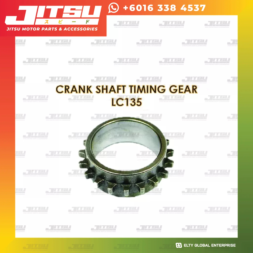 Crank Shaft Timing Gear YAMAHA LC135 Gear Pemasa Aci Engkol Crankshaft ...