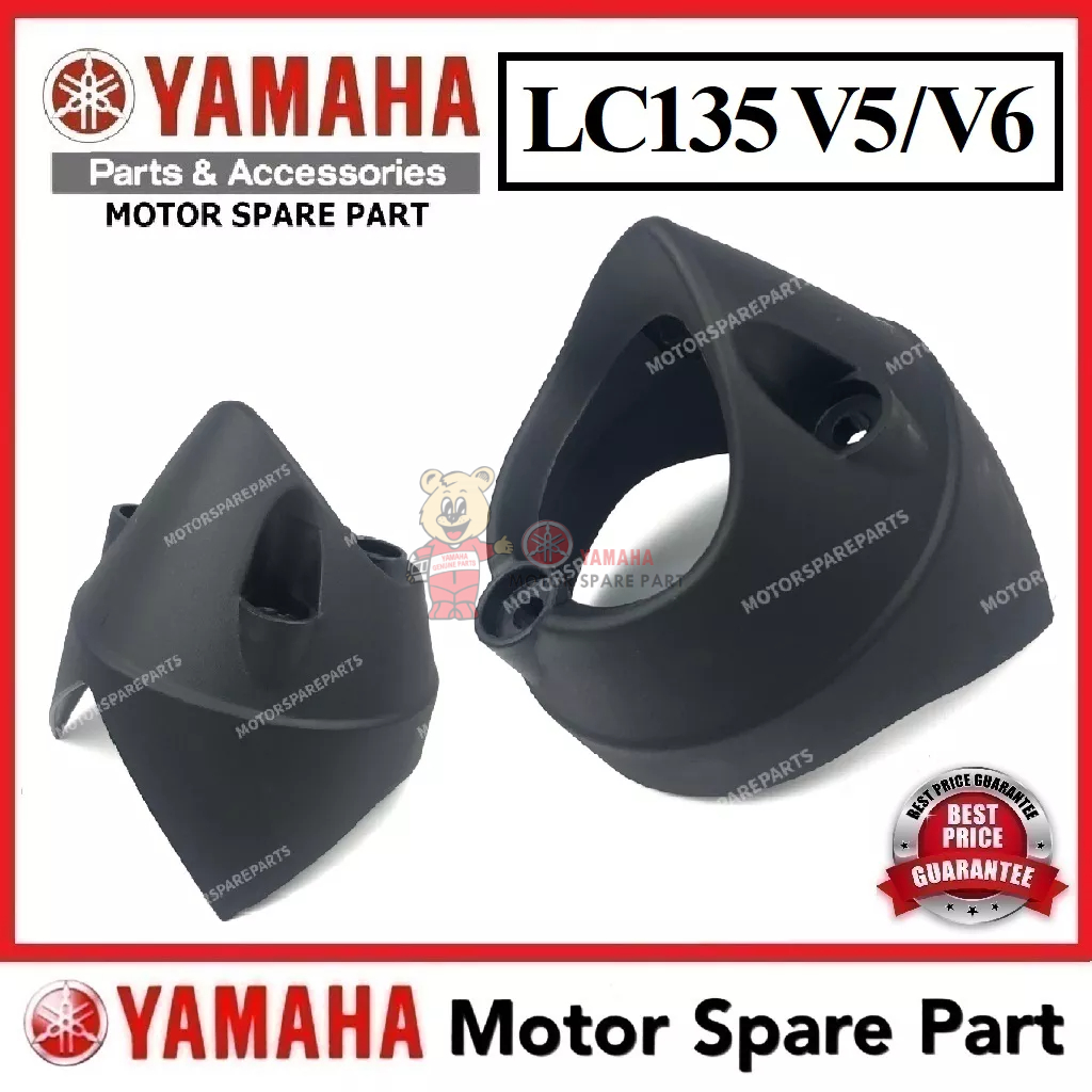 YAMAHA LC135 V5 MUFFLER END CAP 0 V5 V6 EKZOS PIPE HUJUNG TUDUNG COVER ...