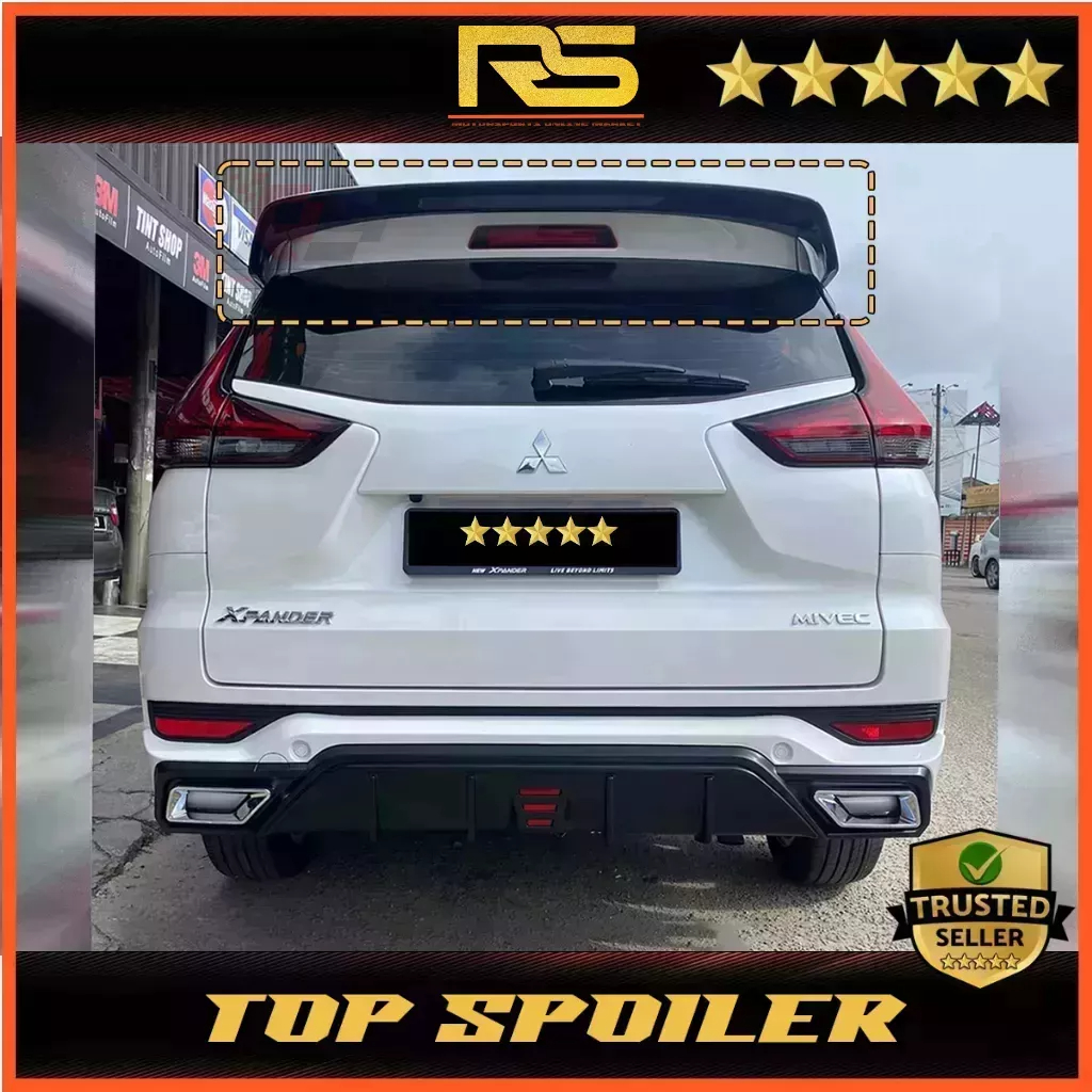 Mitsubishi Xpander Tahun * 2018 ~ 2024 * OEM Top Spoiler Excellent ...